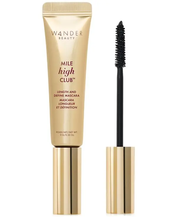 WANDER BEAUTY Mile High Club Length & Define Mascara - Jet Black