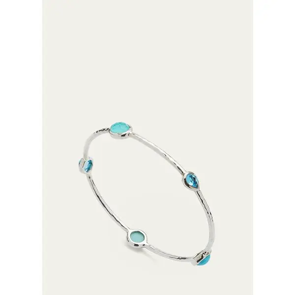 Ippolita 925 Rock Candy Wonderland Sterling Bangle Bracelet - Multi