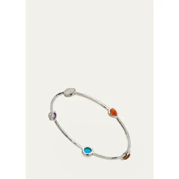 Ippolita 925 Rock Candy Wonderland Sterling Bangle Bracelet - Multi