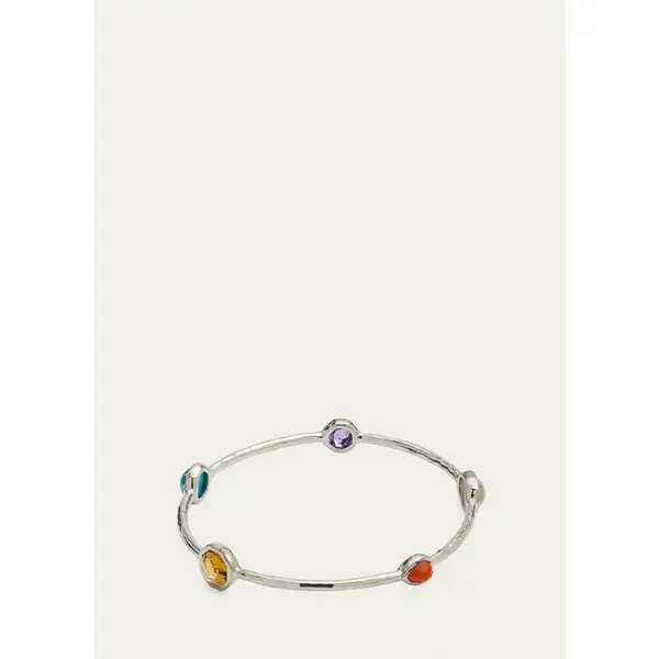 Ippolita 925 Rock Candy Wonderland Sterling Bangle Bracelet - Multi