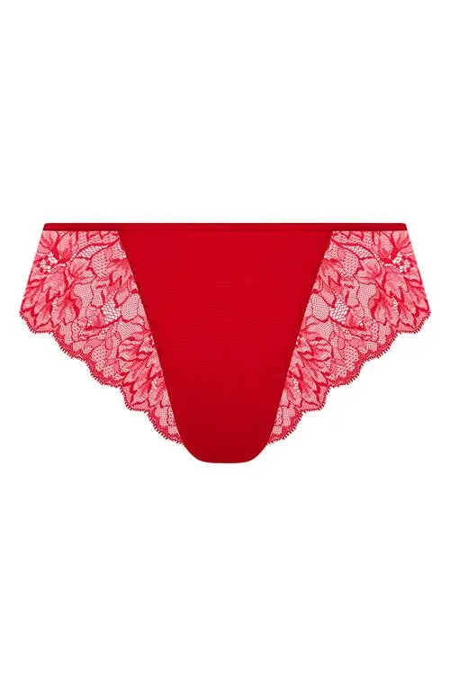 Elomi Brianna Lace & Mesh Thong
