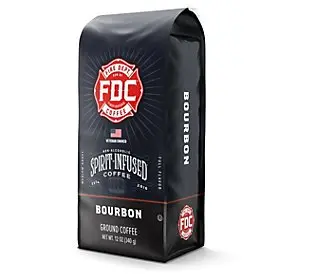 FIRE DEPT. COFFEE 12-oz Bourbon Infused Ground Offee - One-color