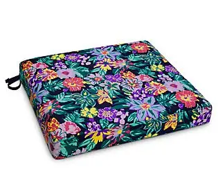 VERA BRADLEY Water-resistant Patio Seat Cushion 19'x 19'x 3 - One-color