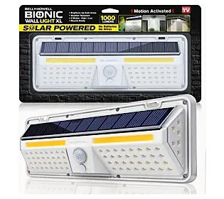 BELL & HOWELL Bell+howell Bionic Solar Motion Sensor Security Wall Light Xl - One-color