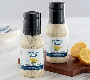 EGG HARBOR 8-oz Bottles Of Lemon Dill Sauce - One-color