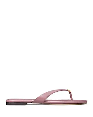 Tory Burch Capri Leather Flip Flops