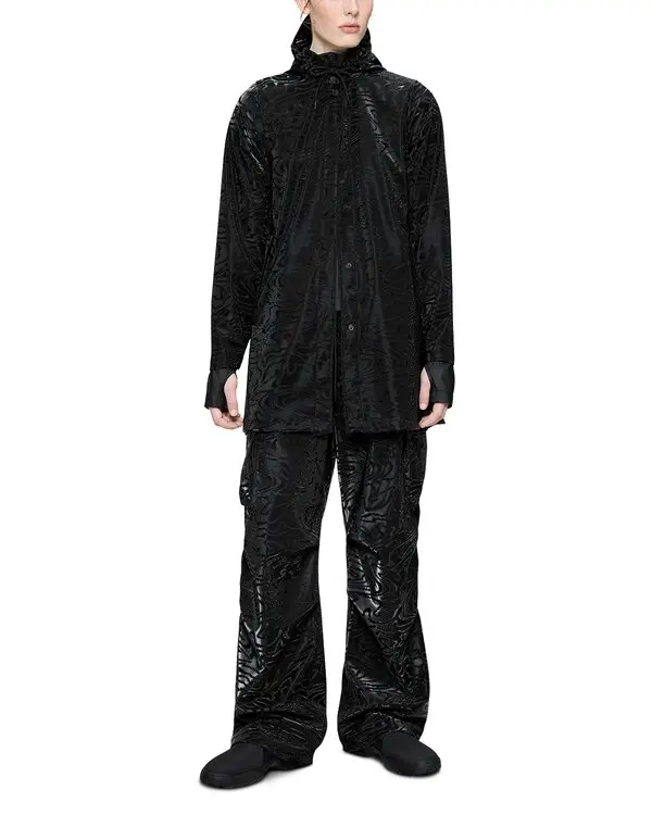 Rains Hooded A-line Jacket - Amp
