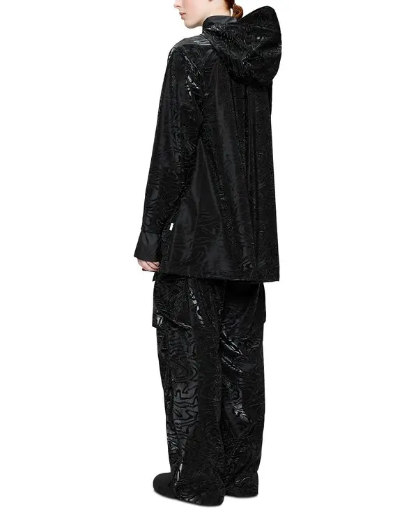 Rains Hooded A-line Jacket - Amp
