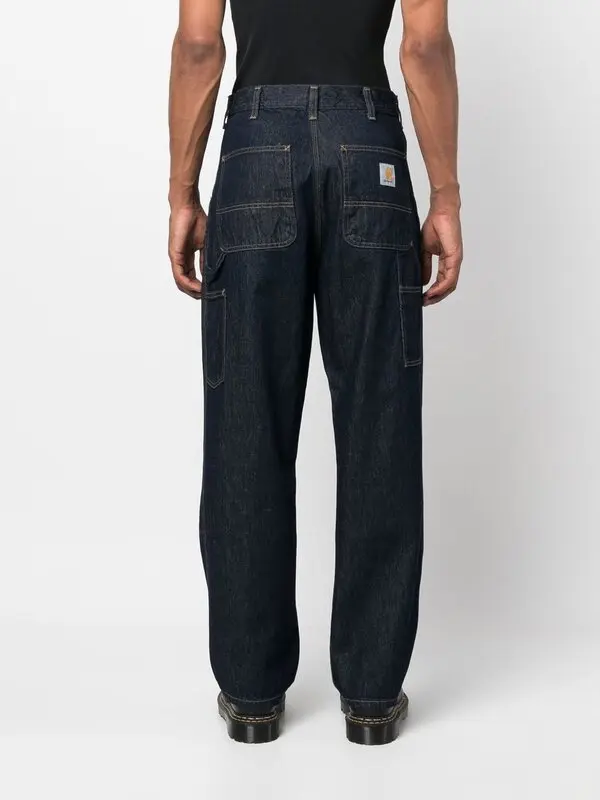 Carhartt Work In Progress Single Knee Jeans - Blue