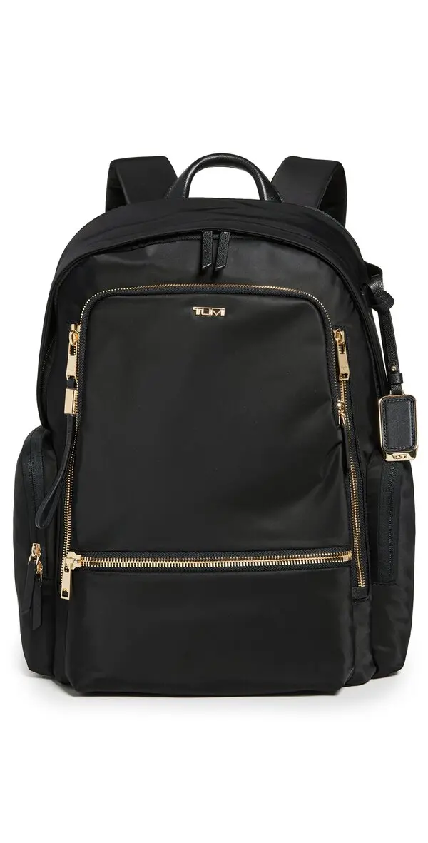 Tumi Celina Backpack - Black/gold