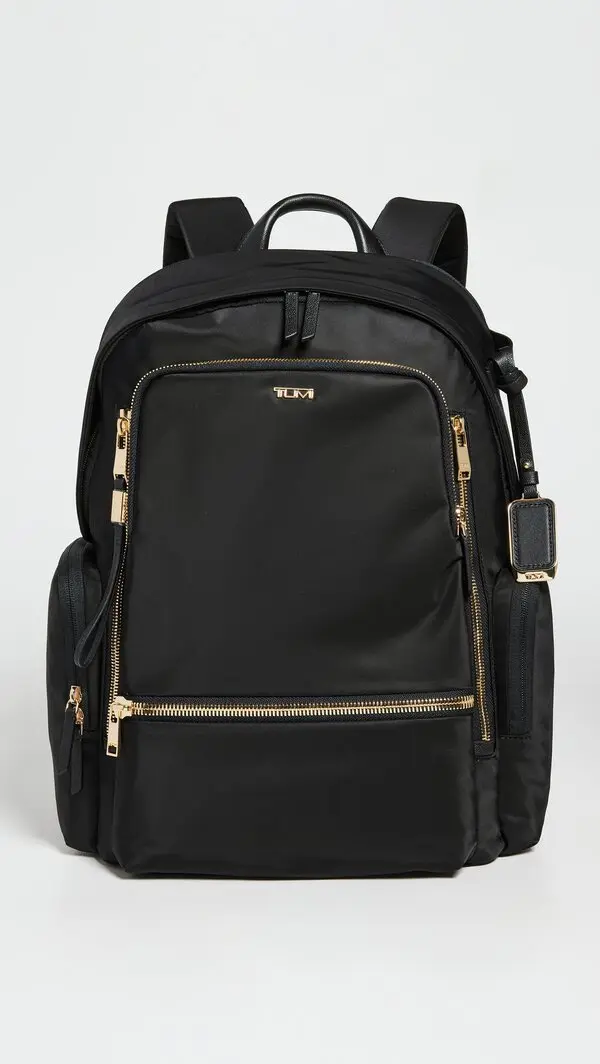 Tumi Celina Backpack - Black/gold