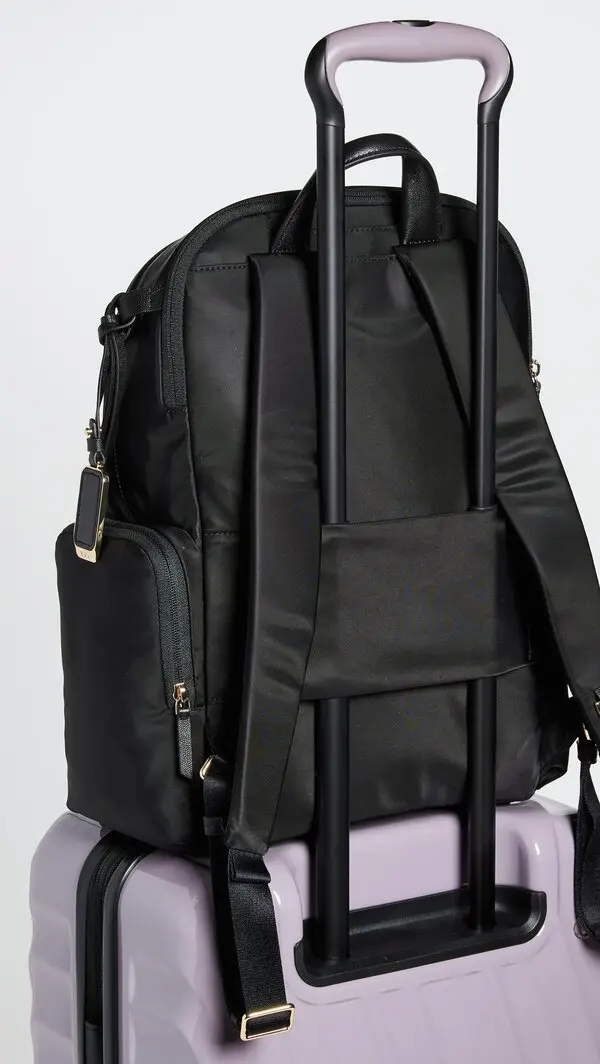 Tumi Celina Backpack - Black/gold