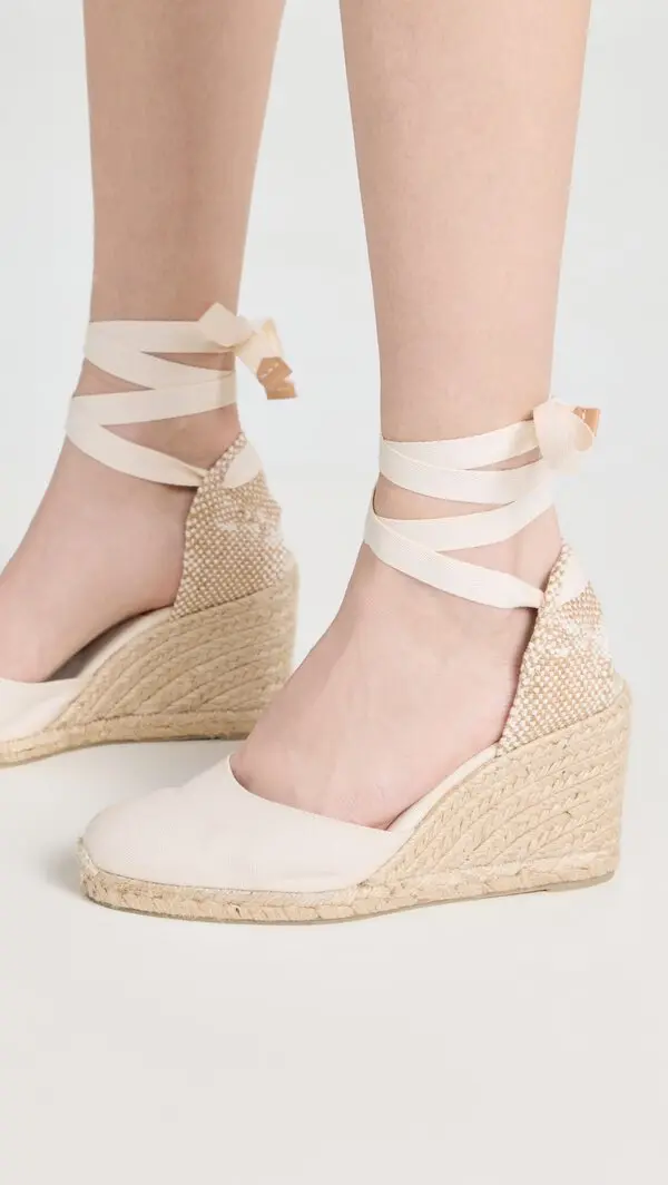 CastaÑer Carina Canvas Espadrilles - White