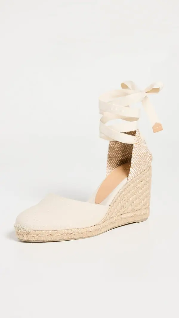 CastaÑer Carina Canvas Espadrilles - White