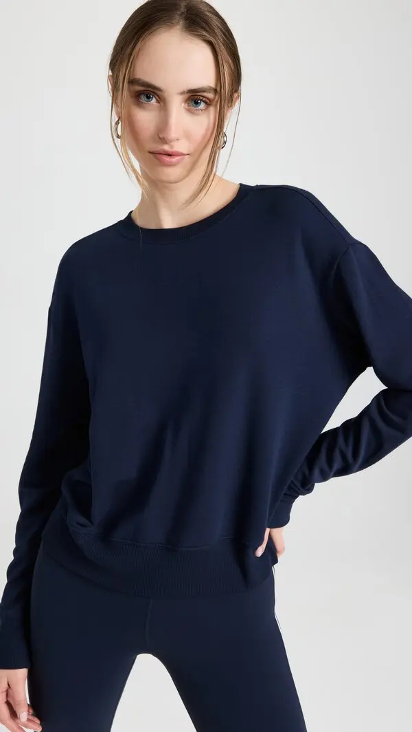 Splits59 Sonja Fleece Sweatshirt - Indigo