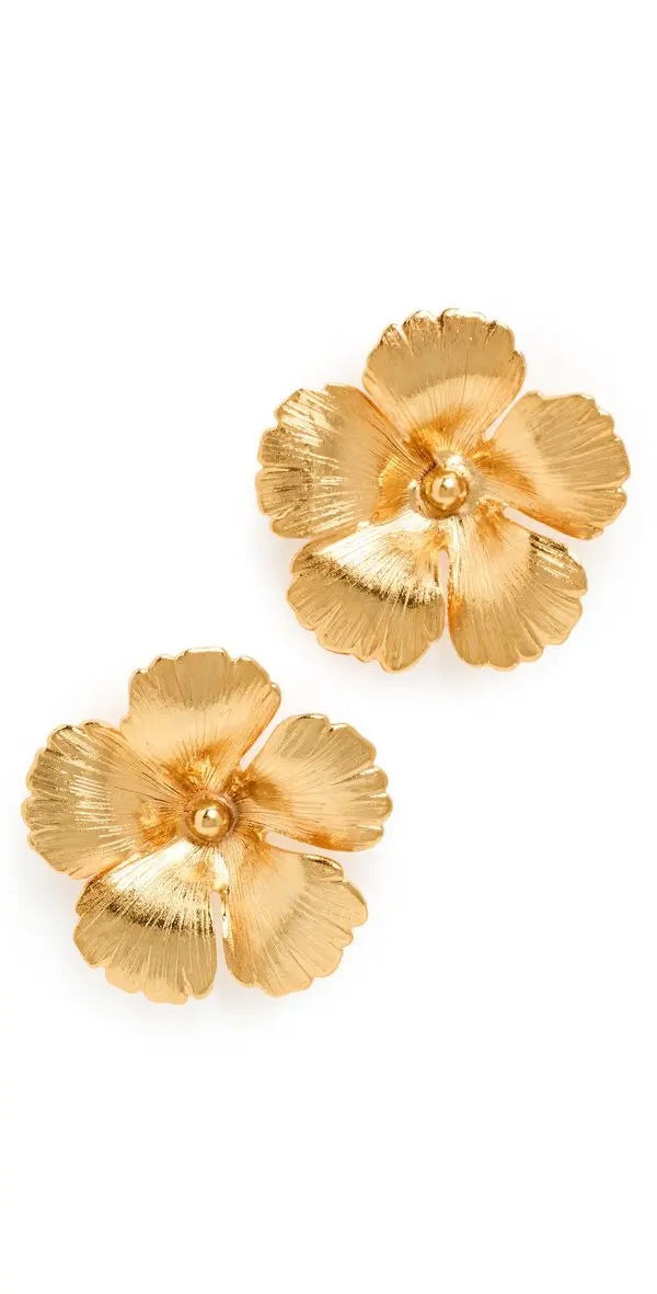 JENNIFER BEHR Rowena Earrings - Antique/gold