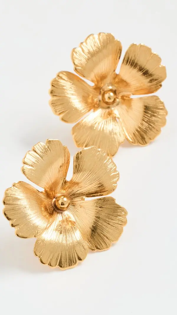 JENNIFER BEHR Rowena Earrings - Antique/gold