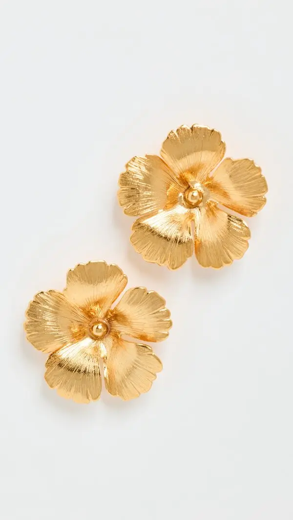 JENNIFER BEHR Rowena Earrings - Antique/gold