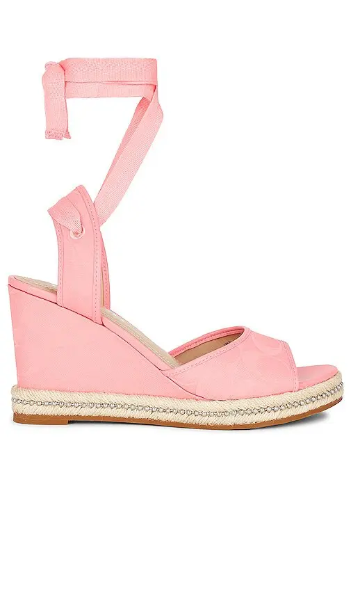COACH Page Wedge In Pink