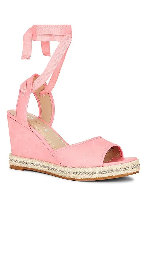 COACH Page Wedge In Pink