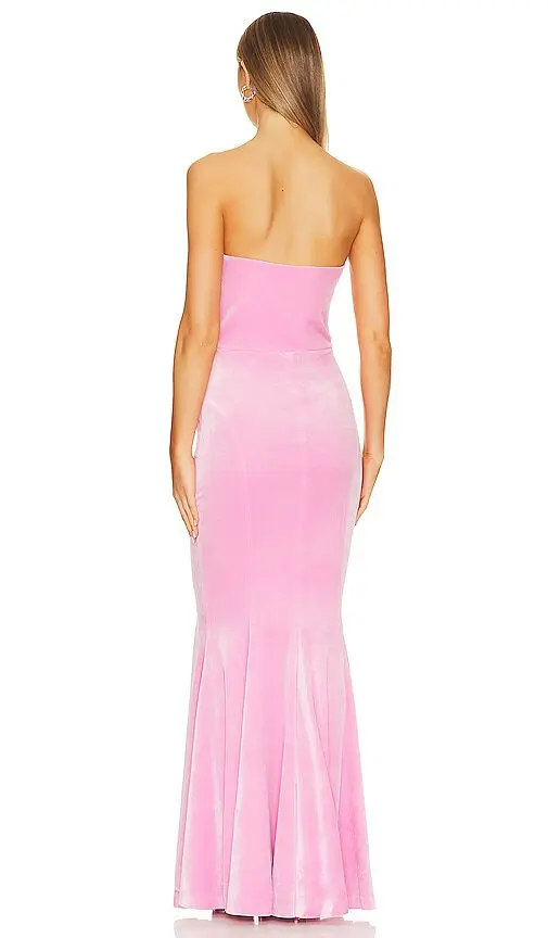 Norma Kamali Fishtail Gown
