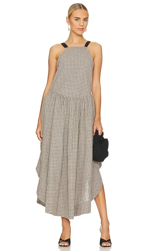 green spring maxi dress Sail To Sable Jacquard Maxi Dress - Green