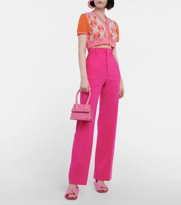 Jacquemus Le Cardigan Toledo Cropped Cardigan - Multicoloured