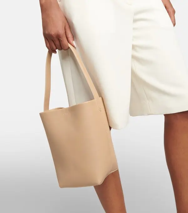 THE ROW Park Small Leather Shoulder Bag