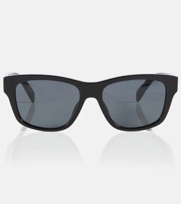 Celine Monochroms 05 Square Sunglasses With Strap