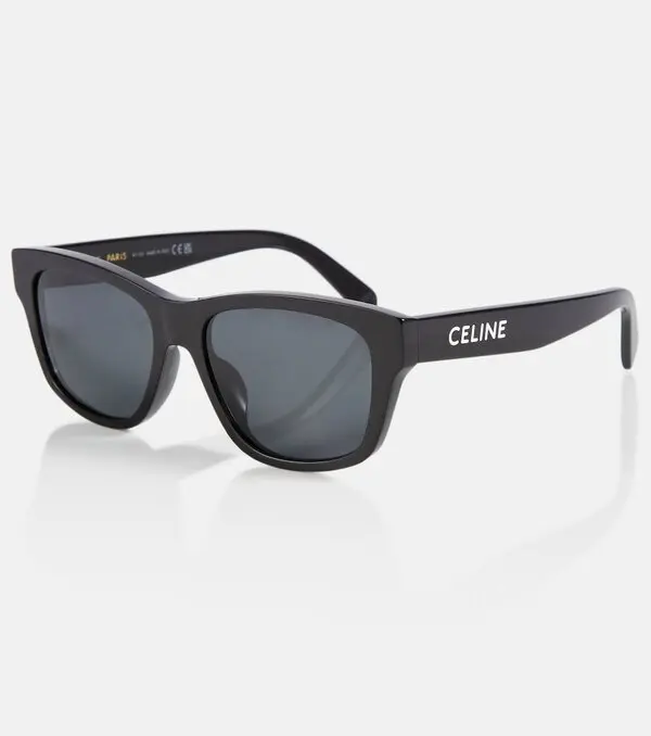 Celine Monochroms 05 Square Sunglasses With Strap