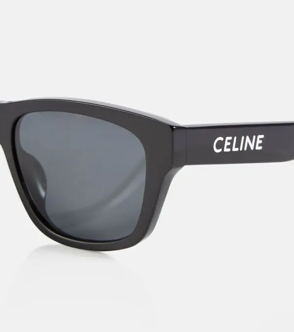 Celine Monochroms 05 Square Sunglasses With Strap