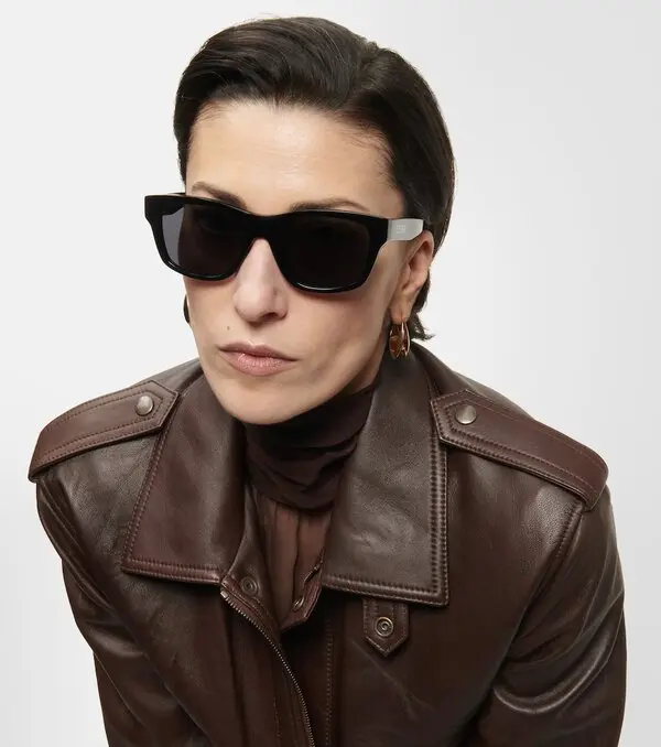 Celine Monochroms 05 Square Sunglasses With Strap