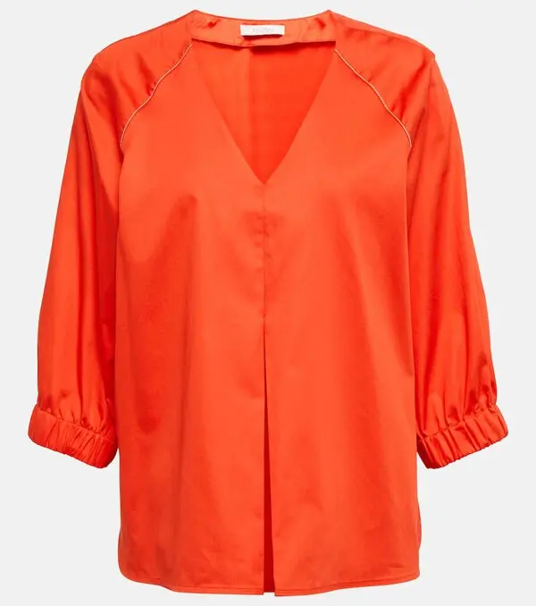 Max Mara Pordoi Cotton Blouse
