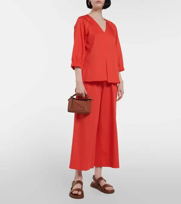 Max Mara Pordoi Cotton Blouse