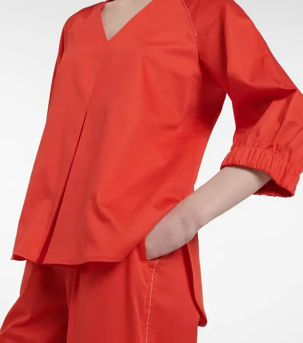 Max Mara Pordoi Cotton Blouse