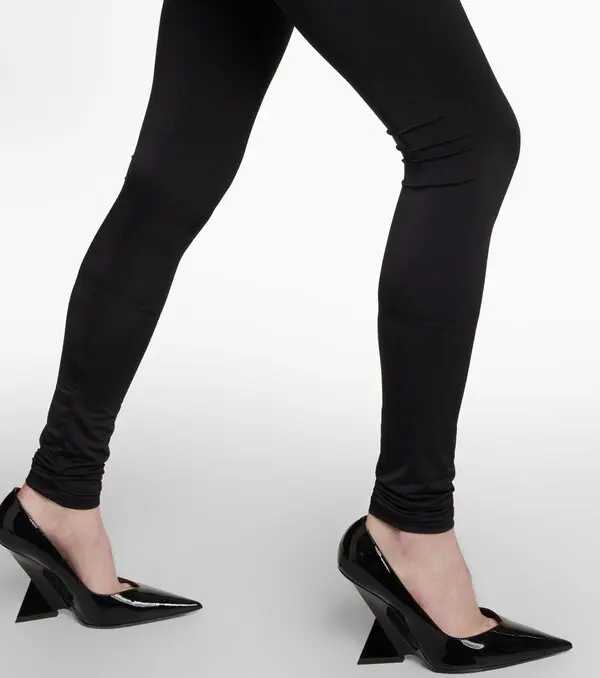 Attico Ruby Halterneck High-rise Slim Pants