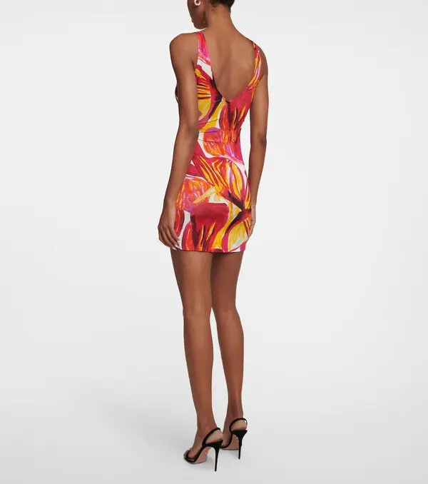 LOUISA BALLOU Summer Solstice Printed Mini Dress
