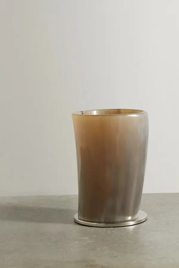 Brunello Cucinelli Glass Vase - Brown