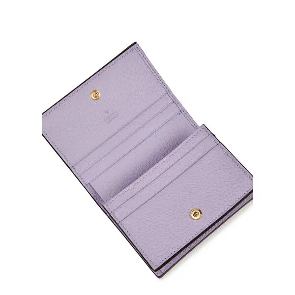 Gucci Ophidia Jumbo Gg Monogrammed Wallet In Lilac - 30% Off