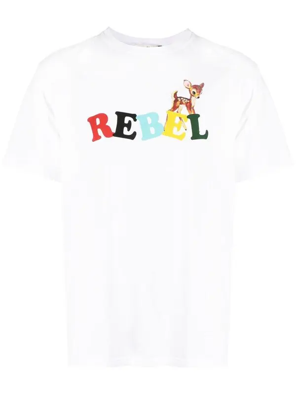 Undercover Cartoon-print Cotton T-shirt
