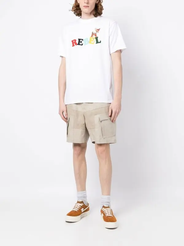 Undercover Cartoon-print Cotton T-shirt