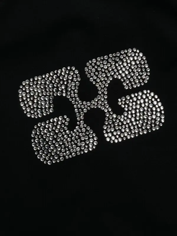 GANNI Diamanté Embellished Swimsuit