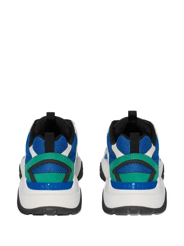 Amiri Bone Runner Panelled Sneakers - Black