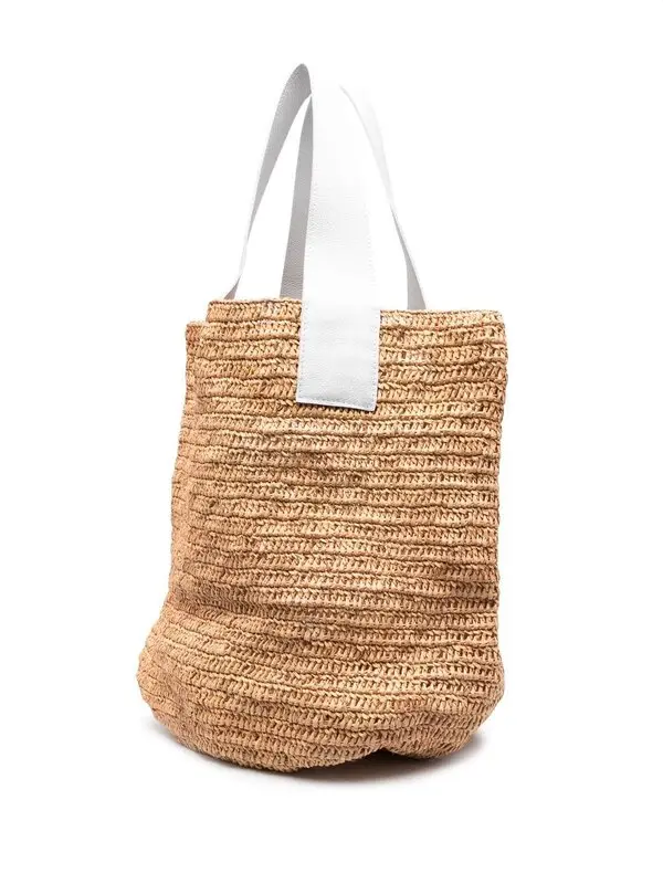 SENSI STUDIO Oversized Interwoven Tote Bag