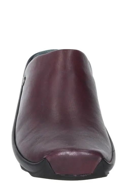 WOLKY Go Wedge Clog - Bordo