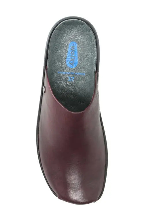 WOLKY Go Wedge Clog - Bordo
