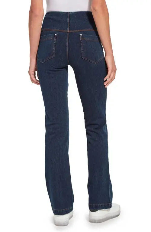 Lyssé Essentials High Waist Bootcut Pants - Indigo
