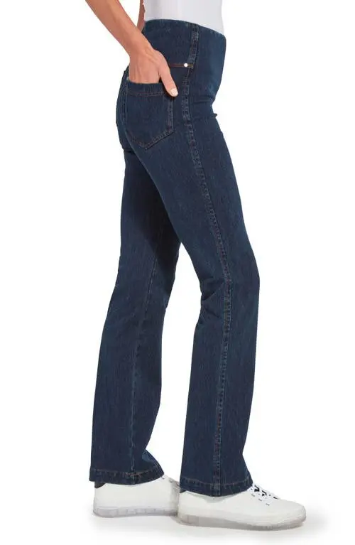 Lyssé Essentials High Waist Bootcut Pants - Indigo