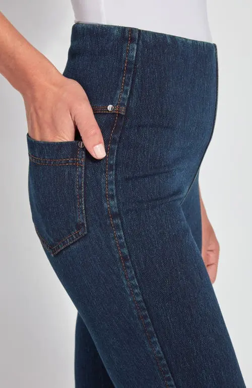 Lyssé Essentials High Waist Bootcut Pants - Indigo