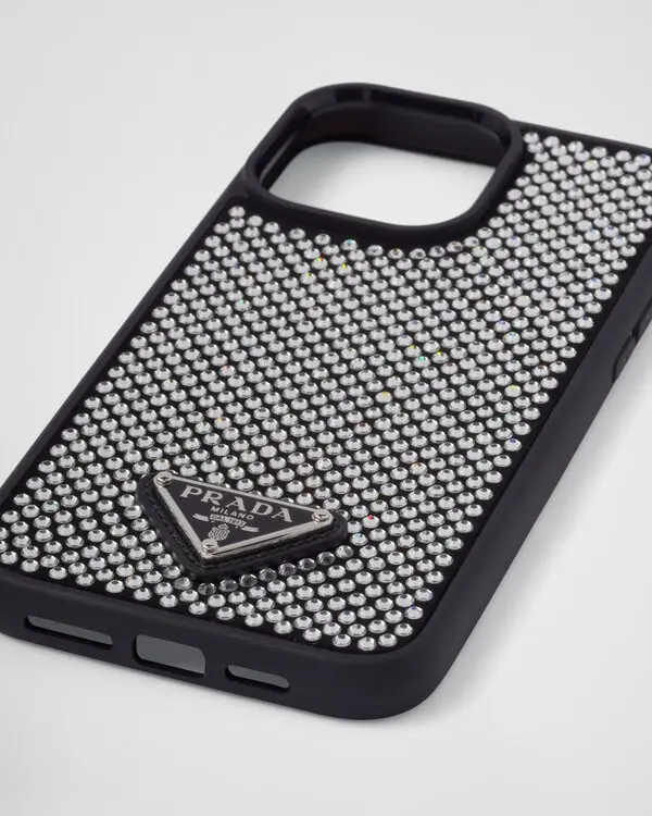 Prada Cover For Iphone 14 Pro Max - Crystal | Editorialist